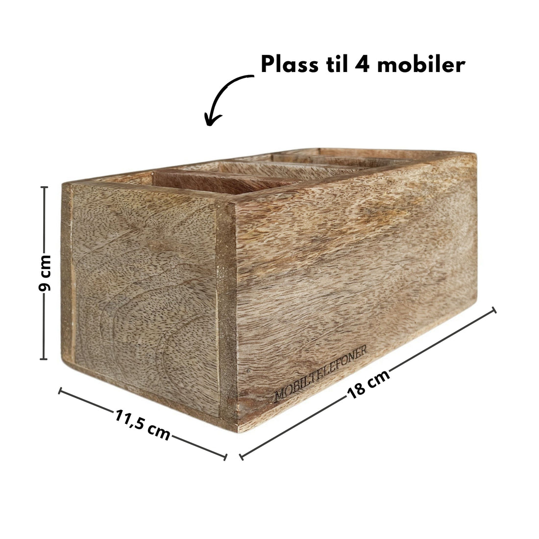 Boks mobiltelefon mangotre – Lindas Dekor