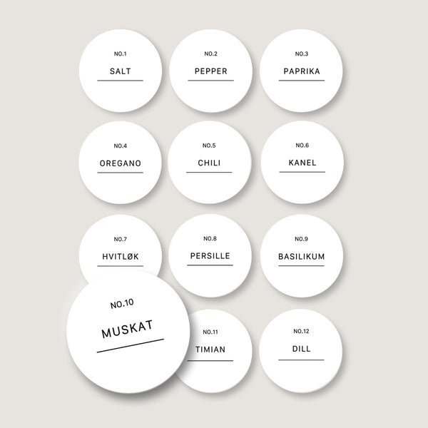 Stickers til hjemmet | Merkelapper, barnedekor, organisering – Lindas Dekor
